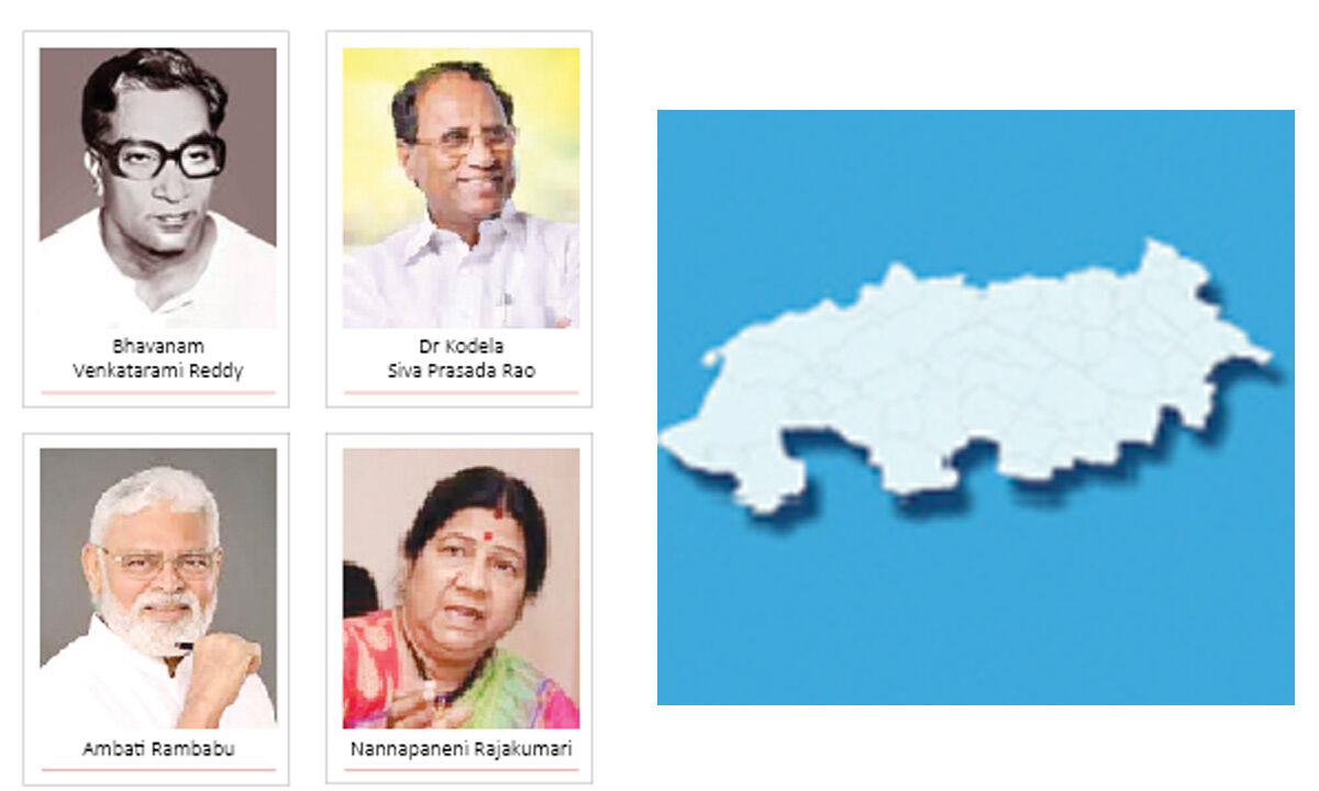 Sattenapalli, constituency represented by stalwarts