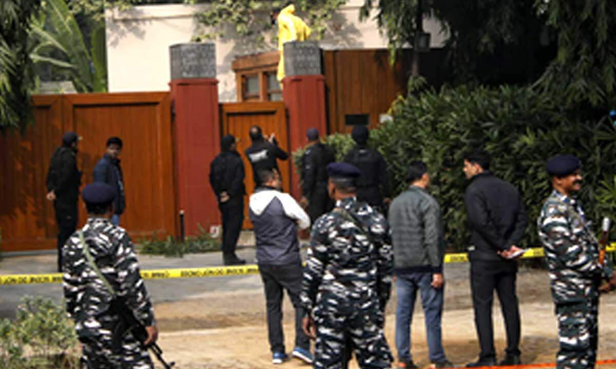 Israel Embassy security scare: Delhi Police teams scan area to collect ...