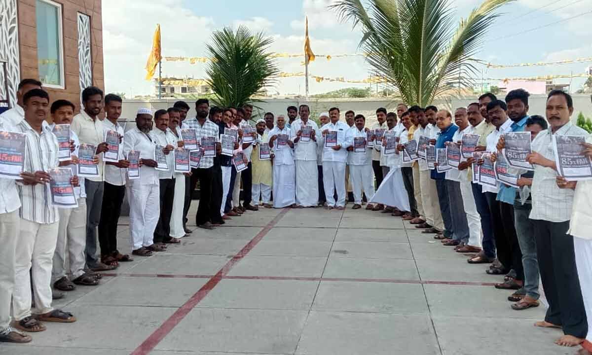 Penukonda TDP incharge releases book on failures of YSRCP