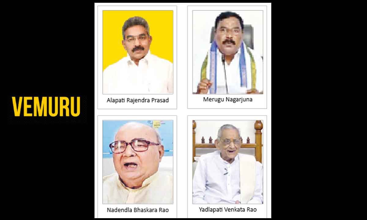 Despite being home to bigwigs, Vemuru sees no development