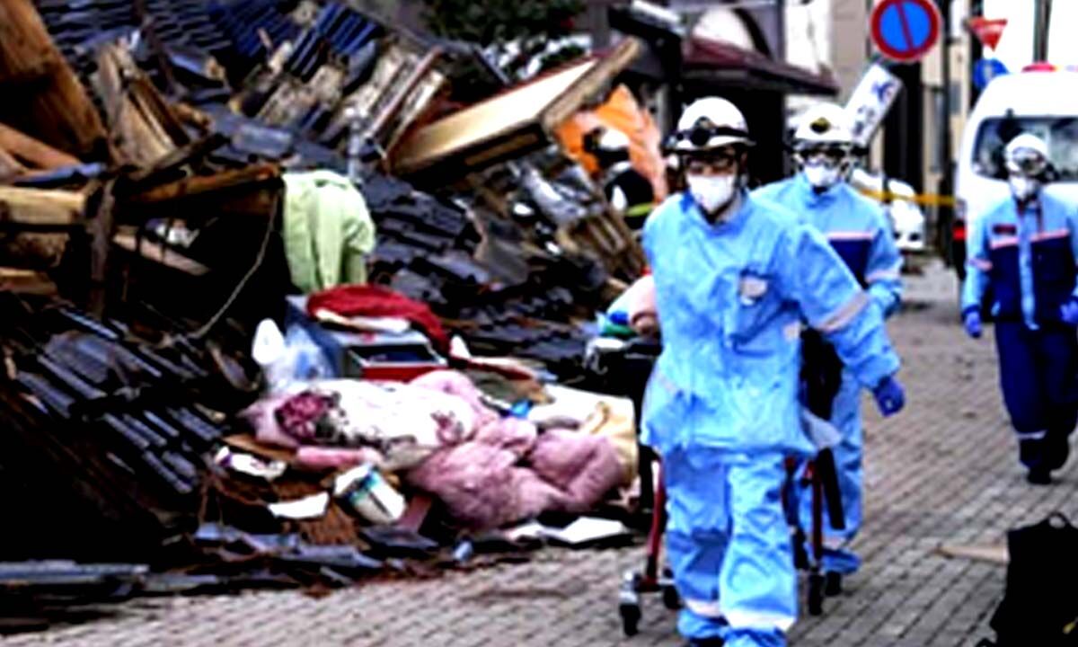 Japan earthquake toll spikes to 94, with 250 missing persons