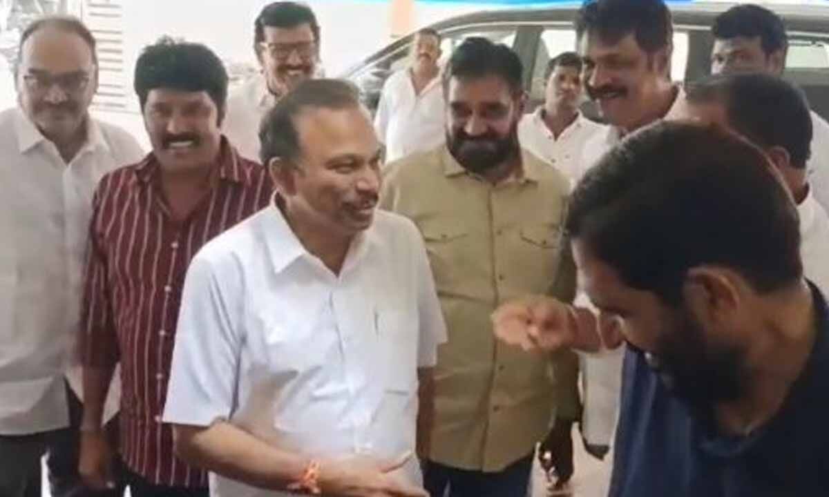 Ongole MP meets Adala, both discuss various issues