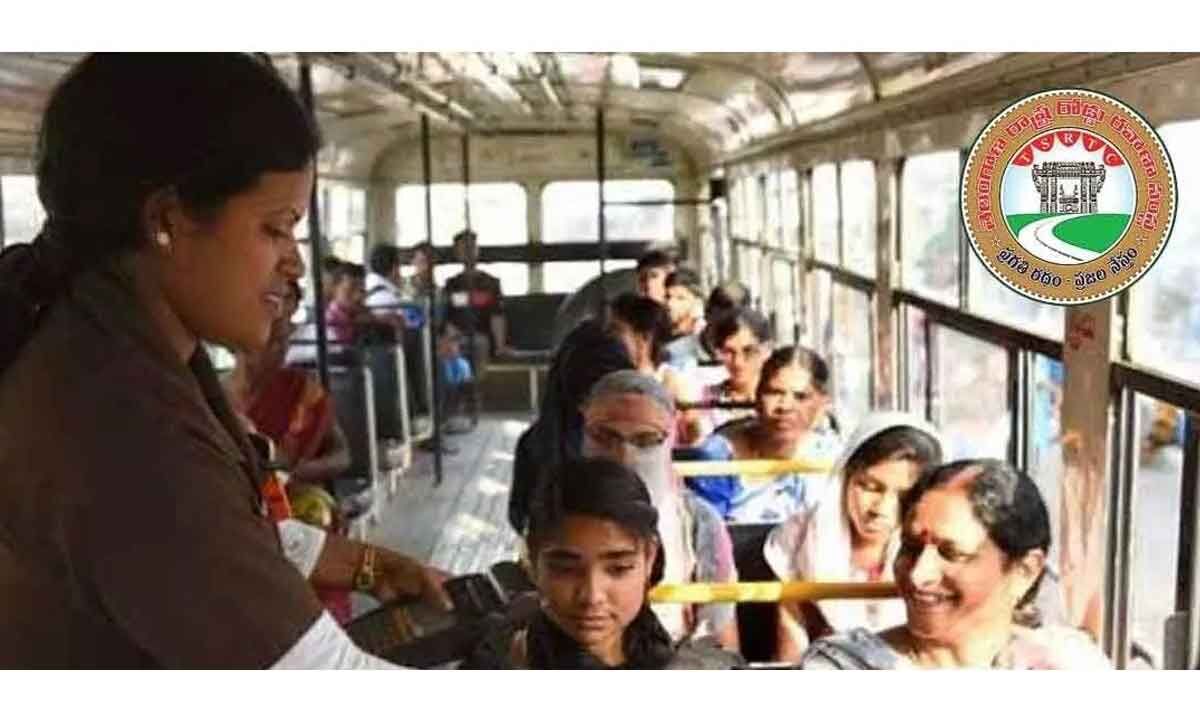 TSRTC bus conductors facing challenges in their daily operations