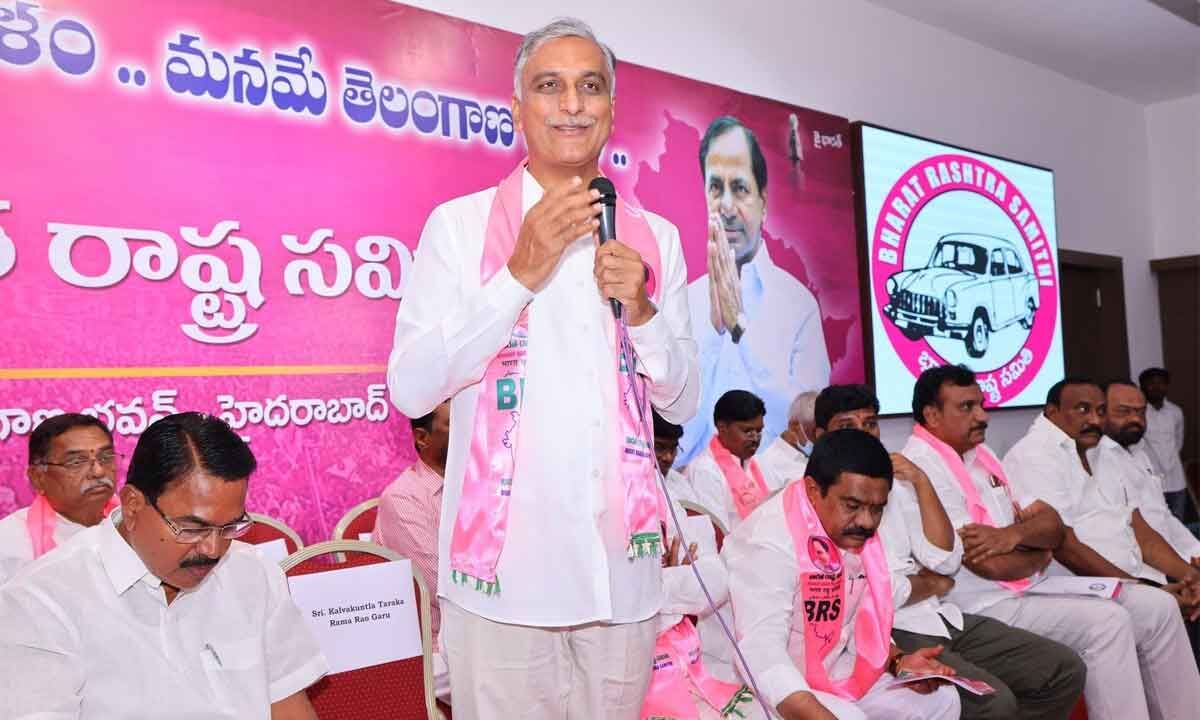 Harish alleges vindictive politics by Cong; cases being filed against ...