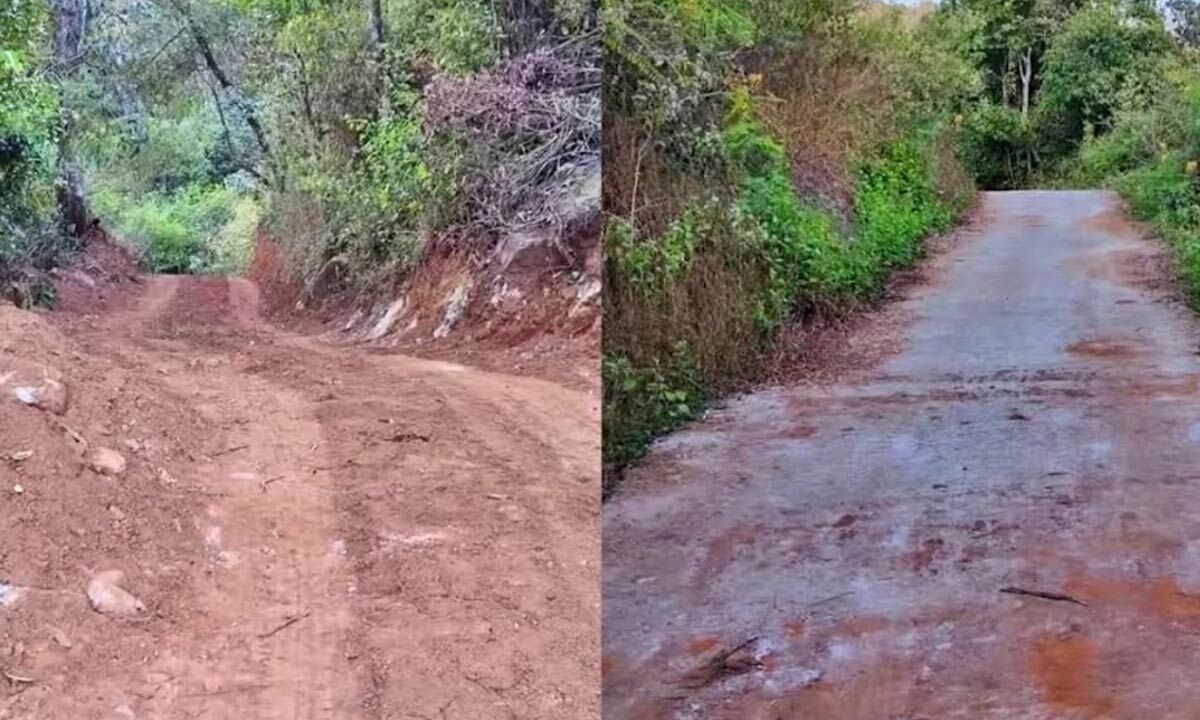 Road constructed after 50 years