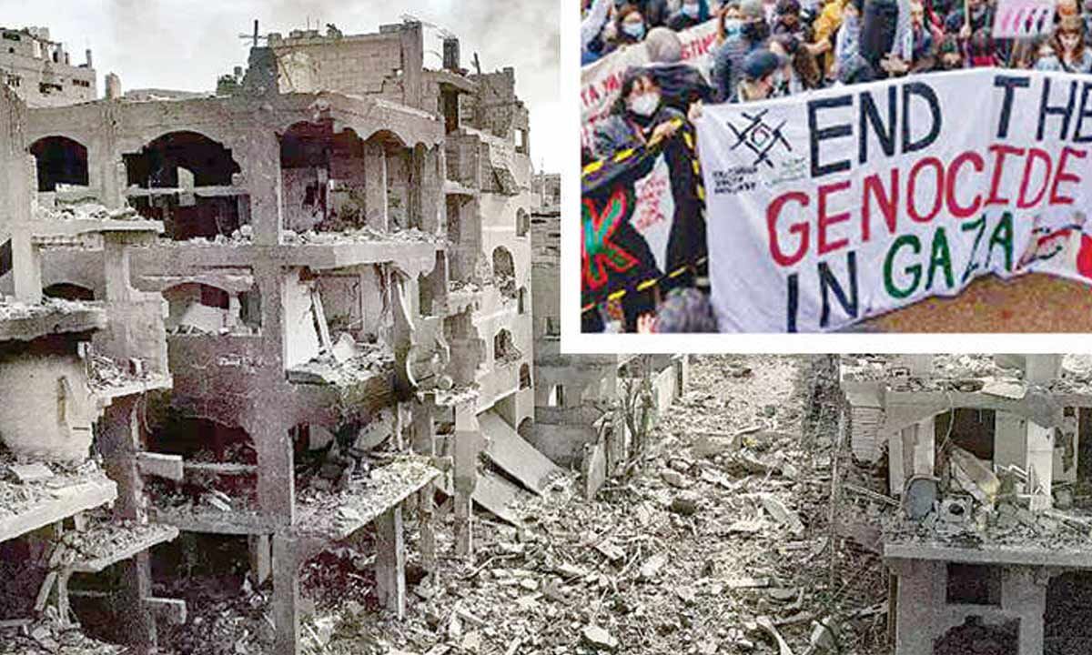 Genocide is on as US backs Israel