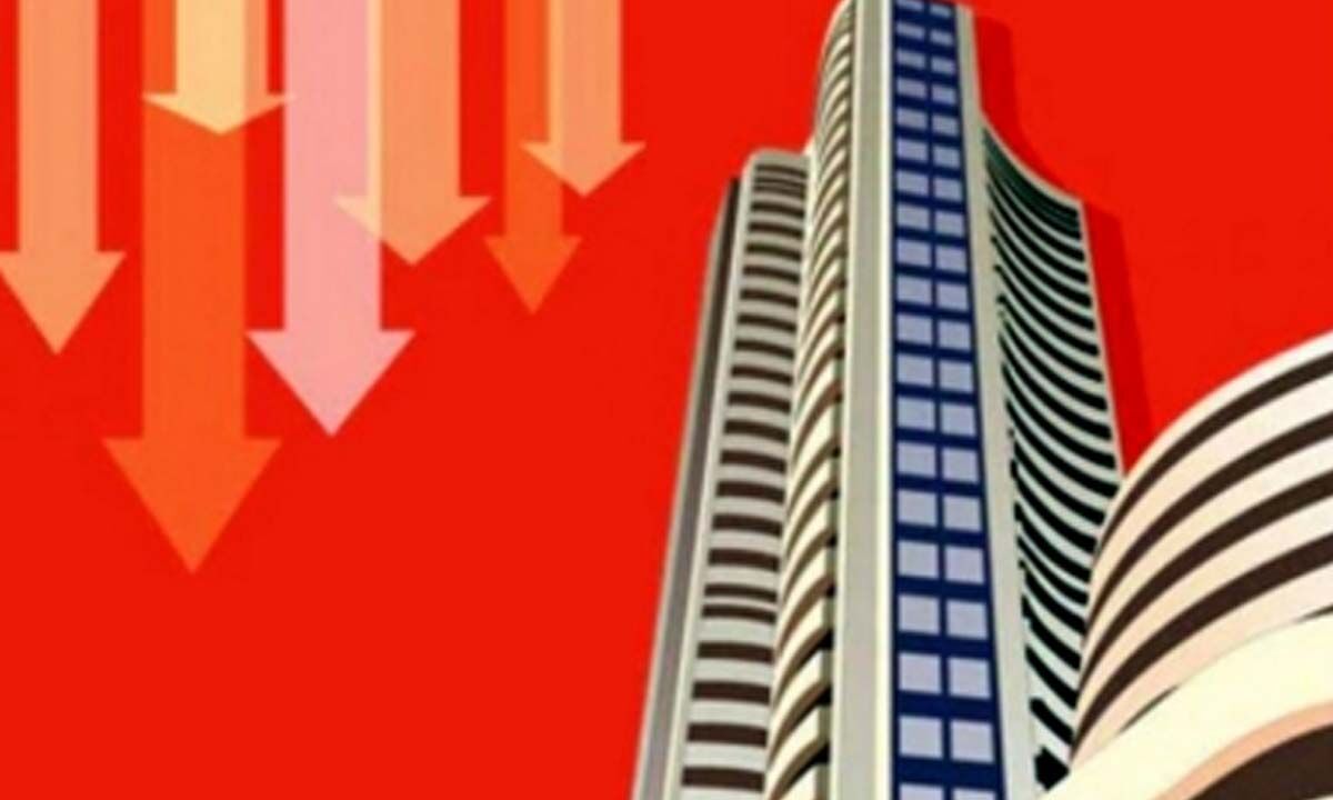 Sensex down 1,000 points on huge selloff