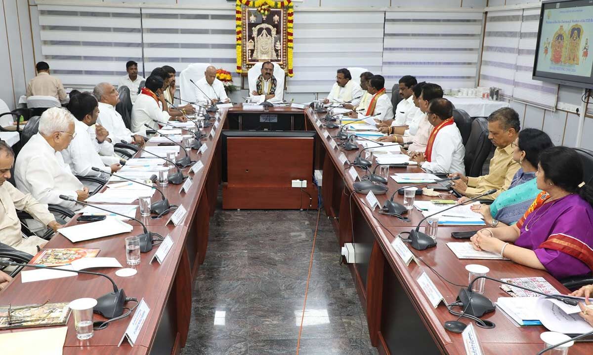 TTD to provide mangalsutras this was to promote sanatana dharma and ...