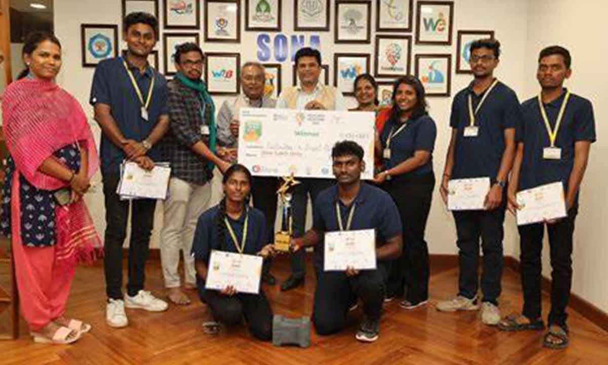 Students' innovative construction waste solution wins ‘Smart India ...