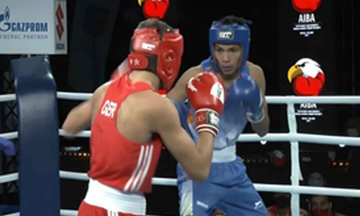 Boxing: India's Akash goes down fighting on opening day of 75th ...