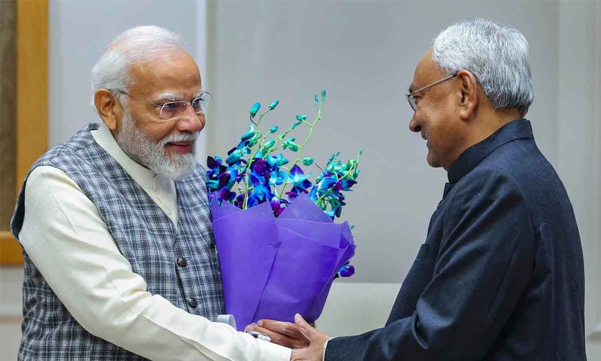 I’ll never leave NDA again, Nitish to Modi