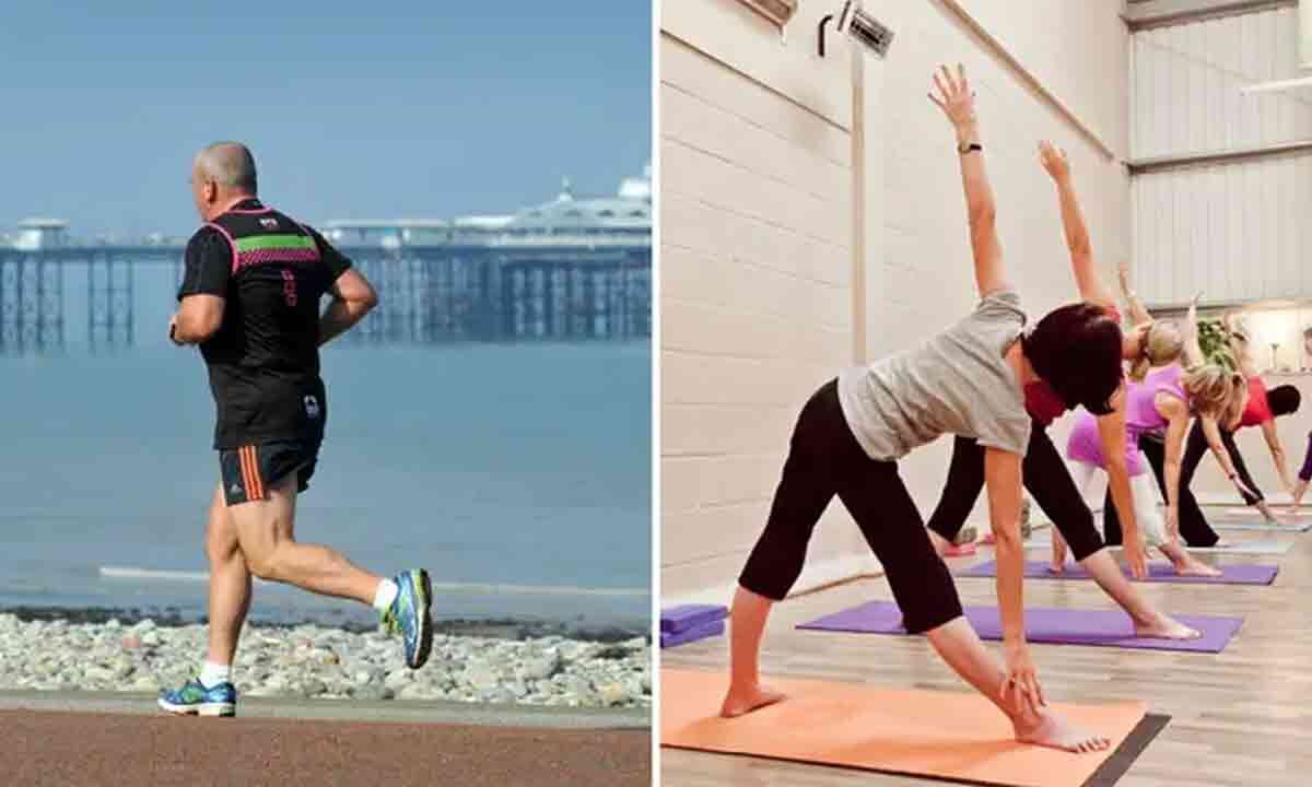Walking, jogging, yoga and strength training could be effective ...