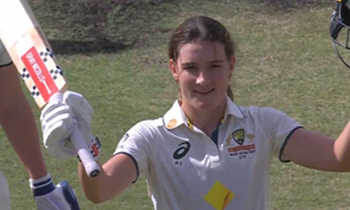 All-rounder Sutherland propel Australia to an inning and 284 runs ...