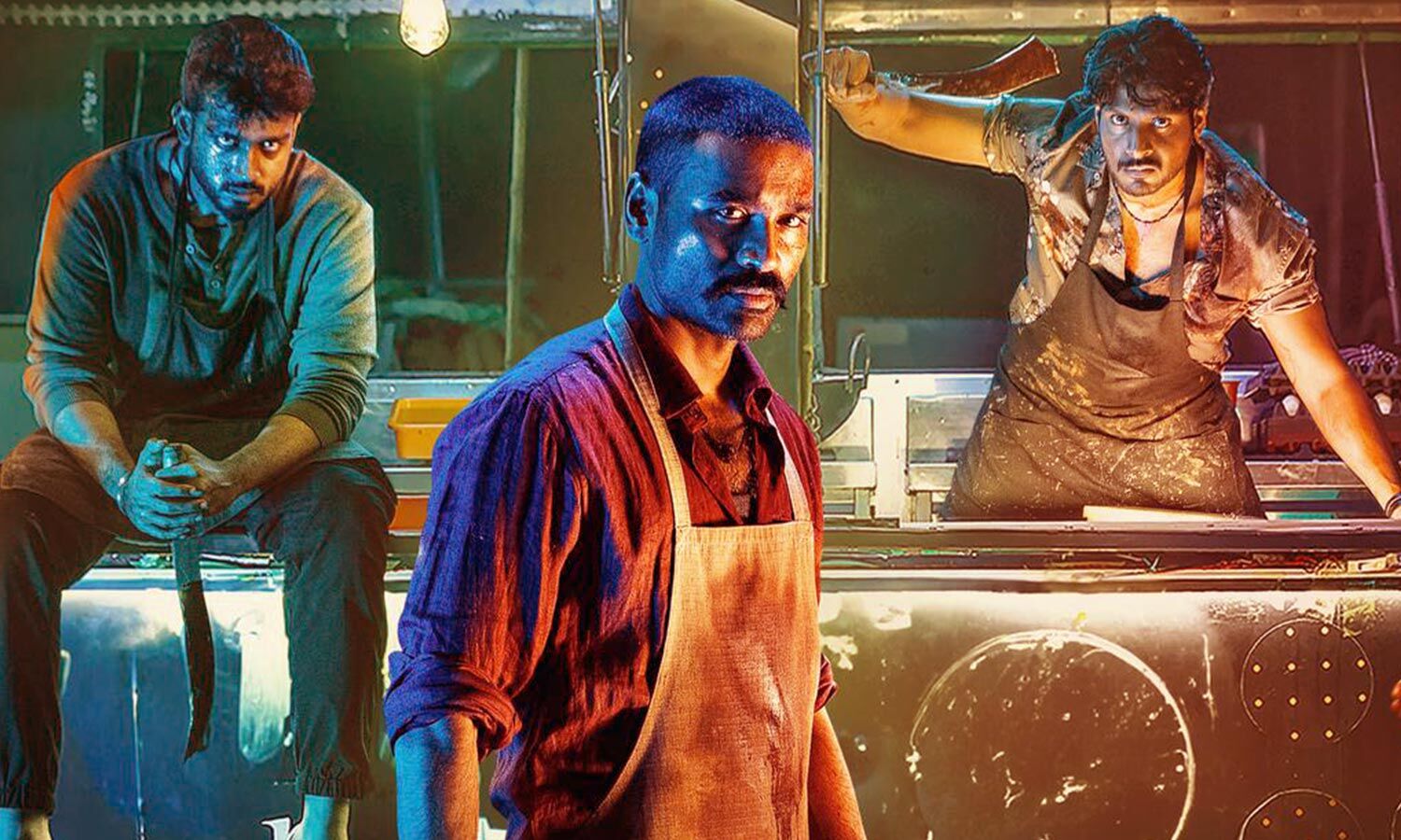 Dhanush Looks Menacing in Directorial Debut "Raayan". First Look Poster ...