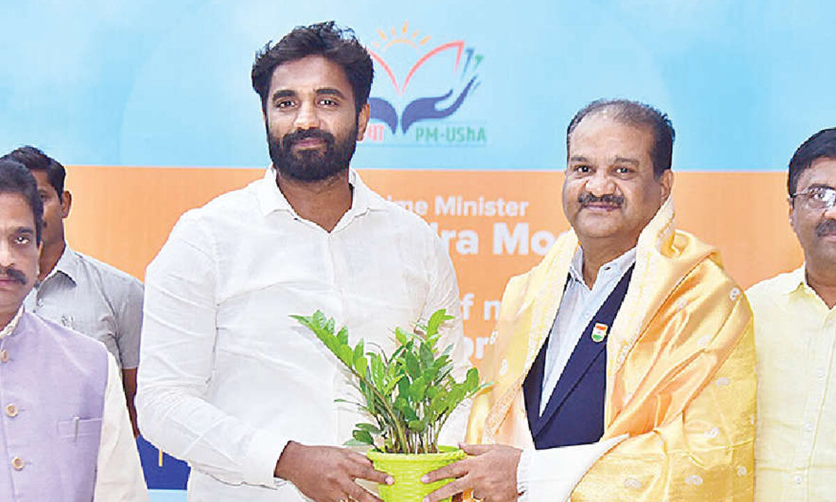 Rajamahendravaram: AKNU gets Rs 20 cr under PM-USHA