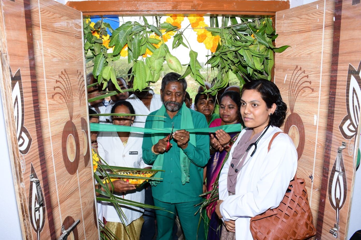 Panyam MLA Katasani Rambhupal Reddy inaugurates Vakkera Wagu Bridge"