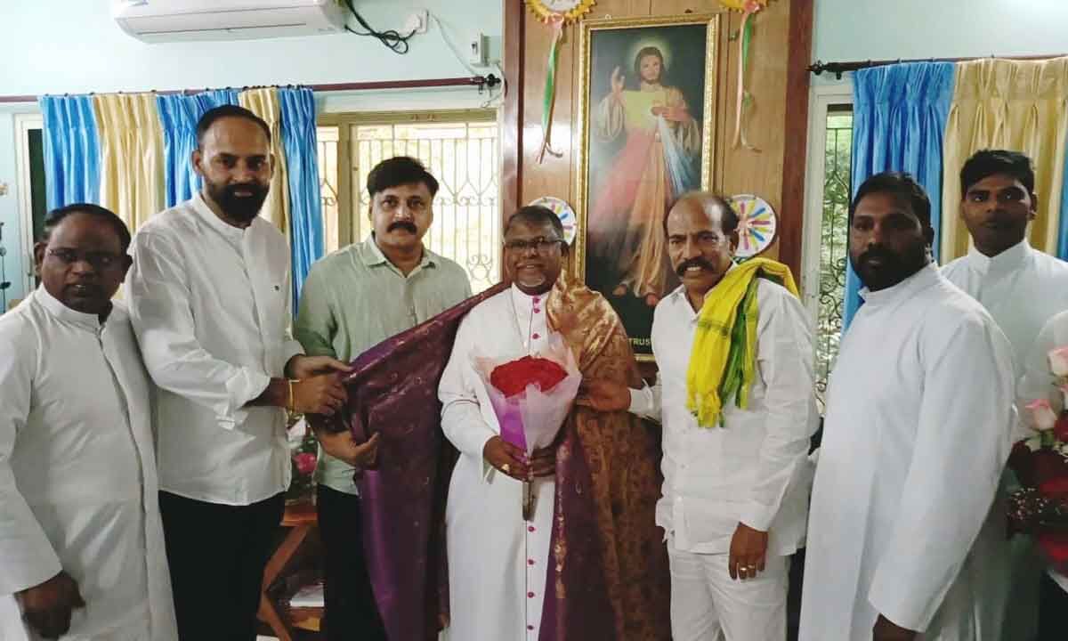 Bishop Jayarao Polimera, Head of the Roman Catholic emphasises youth ...