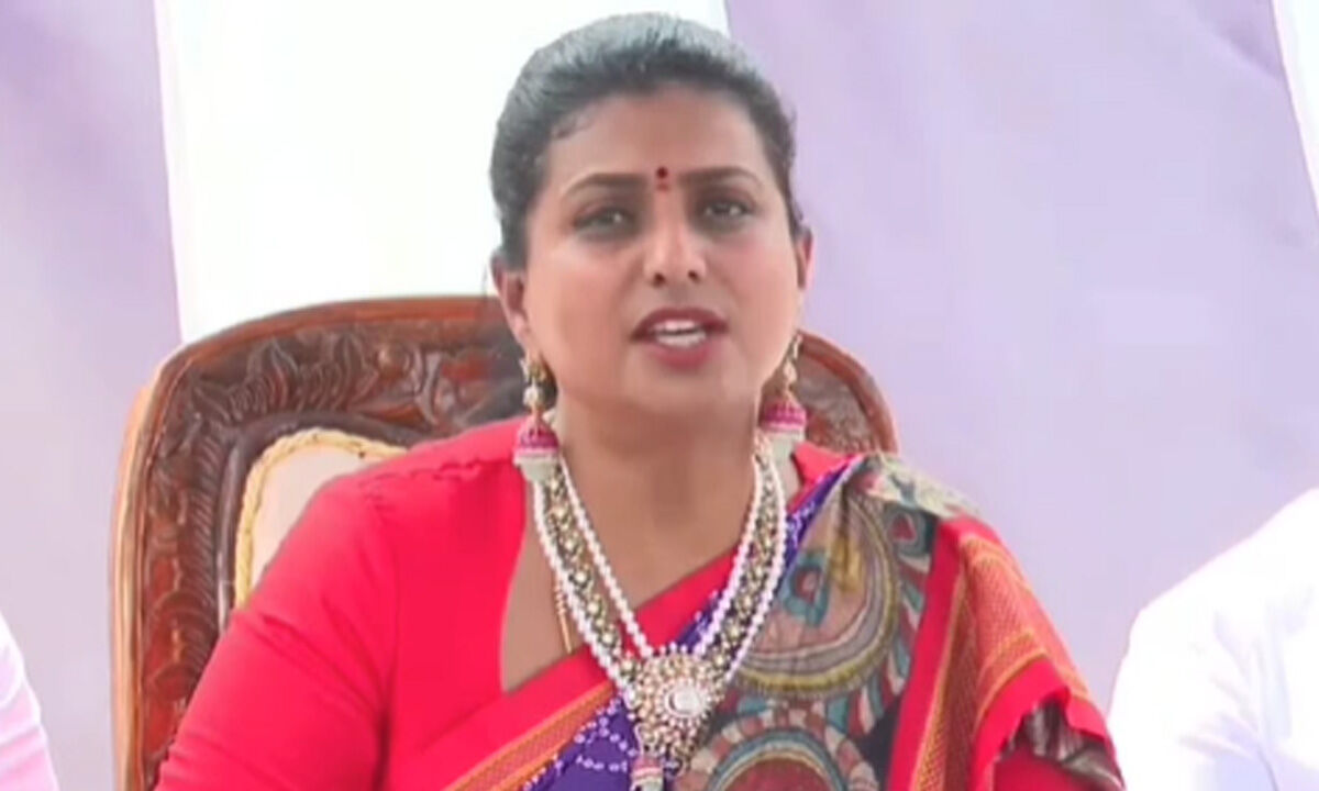 RK Roja takes jibe at Pawan Kalyan, flays for contesting in 24 seats only