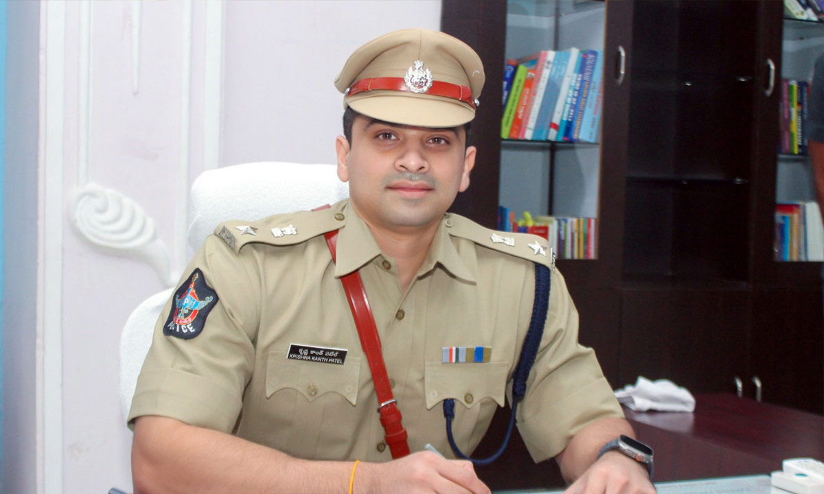 Tirupati: New SP Krishna Kanth Patel takes charge