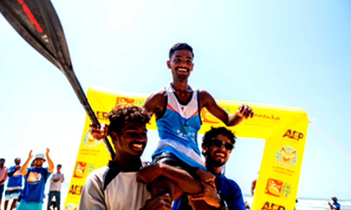 India Paddle Festival begins with local lad Akash Pujar winning U-16 ...