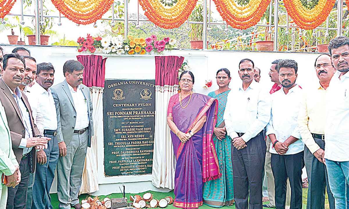 Historic OU centenary pylon inaugurated