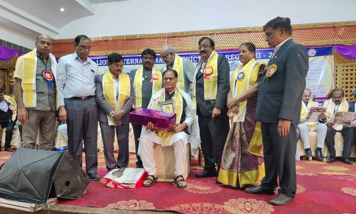 PV Global Foundation Chairman PV Prabhakar Rao emphasises on helping ...