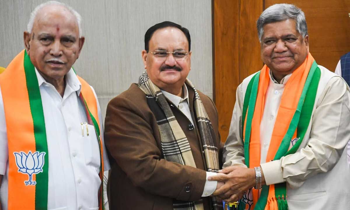 BS Yediyurappa Announces Jagadish Shettar's Candidacy For Belagavi In ...