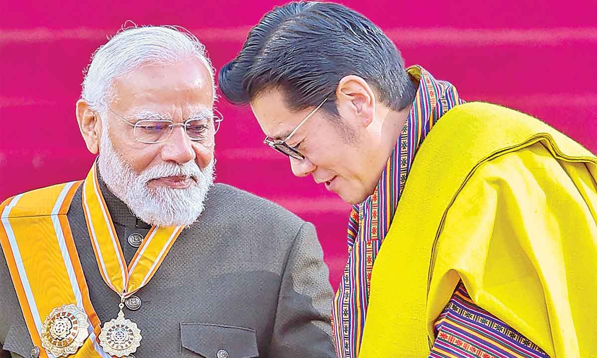 PM Modi gets Bhutan's highest civilian honour