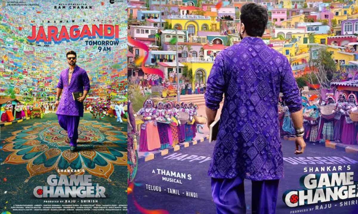 Exciting: Long-awaited ‘Jaragandi Jaragandi’ from ‘Game Changer’ set to ...