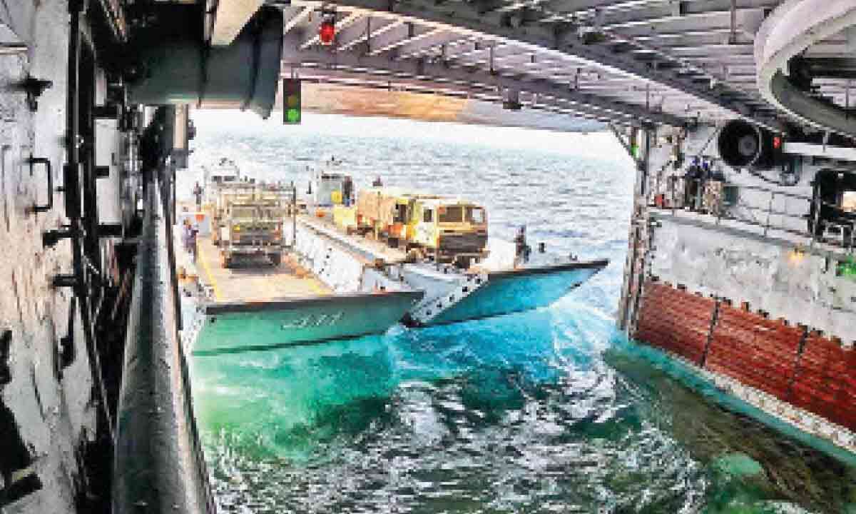 Visakhapatnam: Over 700 Indian Army personnel participate in ‘Tiger ...