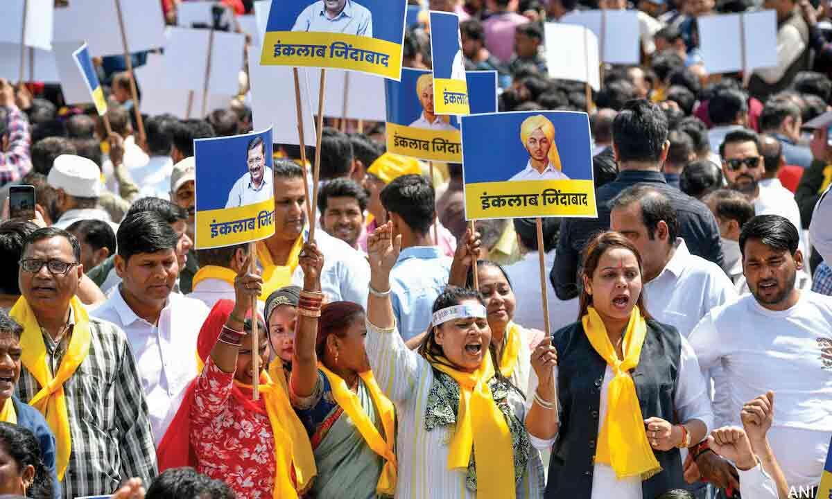 Today's Massive AAP Rally In Delhi: Leading INDIA Bloc Figures Set To ...