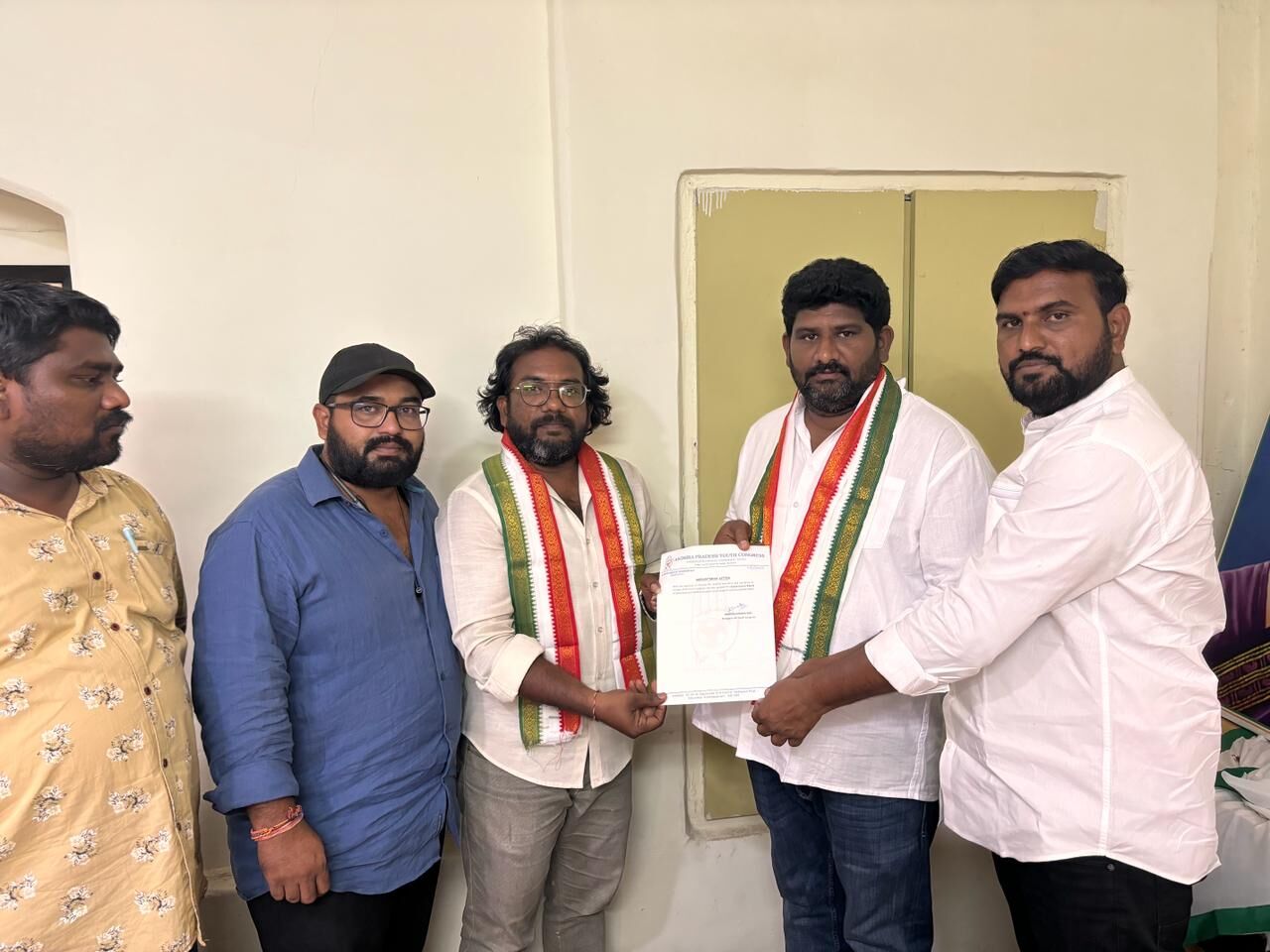 PCC Delegate Satish Rayala Appointed as State Youth Congress Spokesperson
