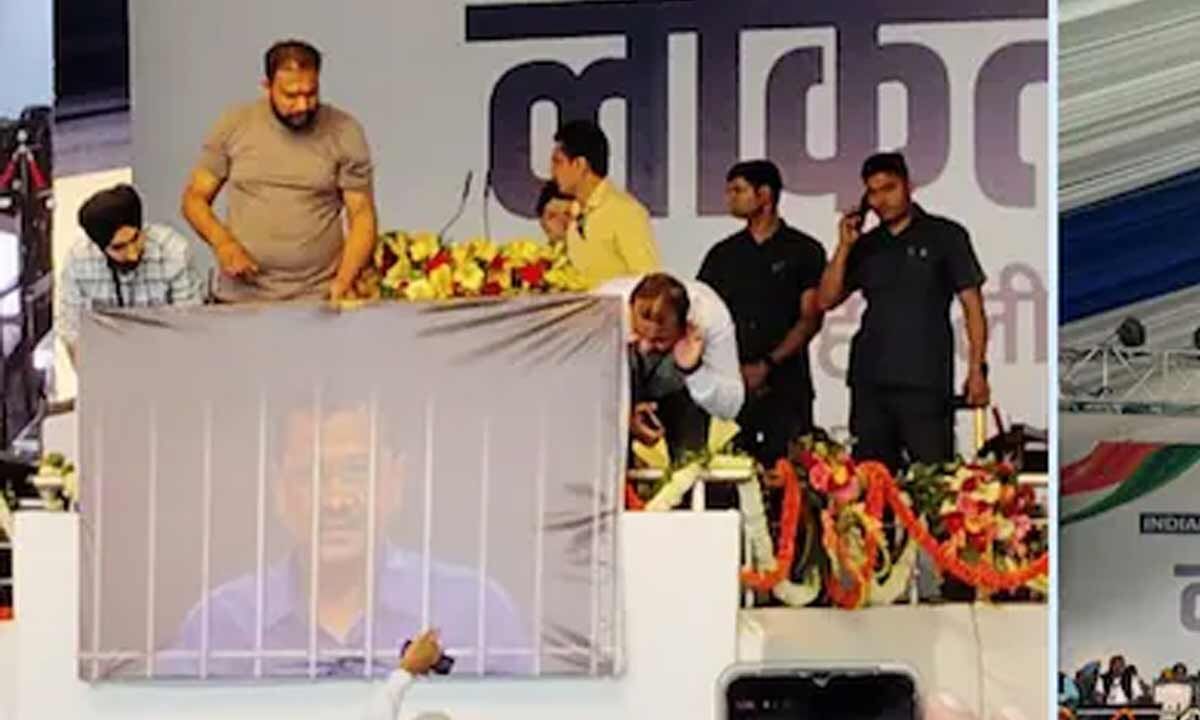 Controversy Surrounds Removal Of Arvind Kejriwal's Poster Ahead Of ...