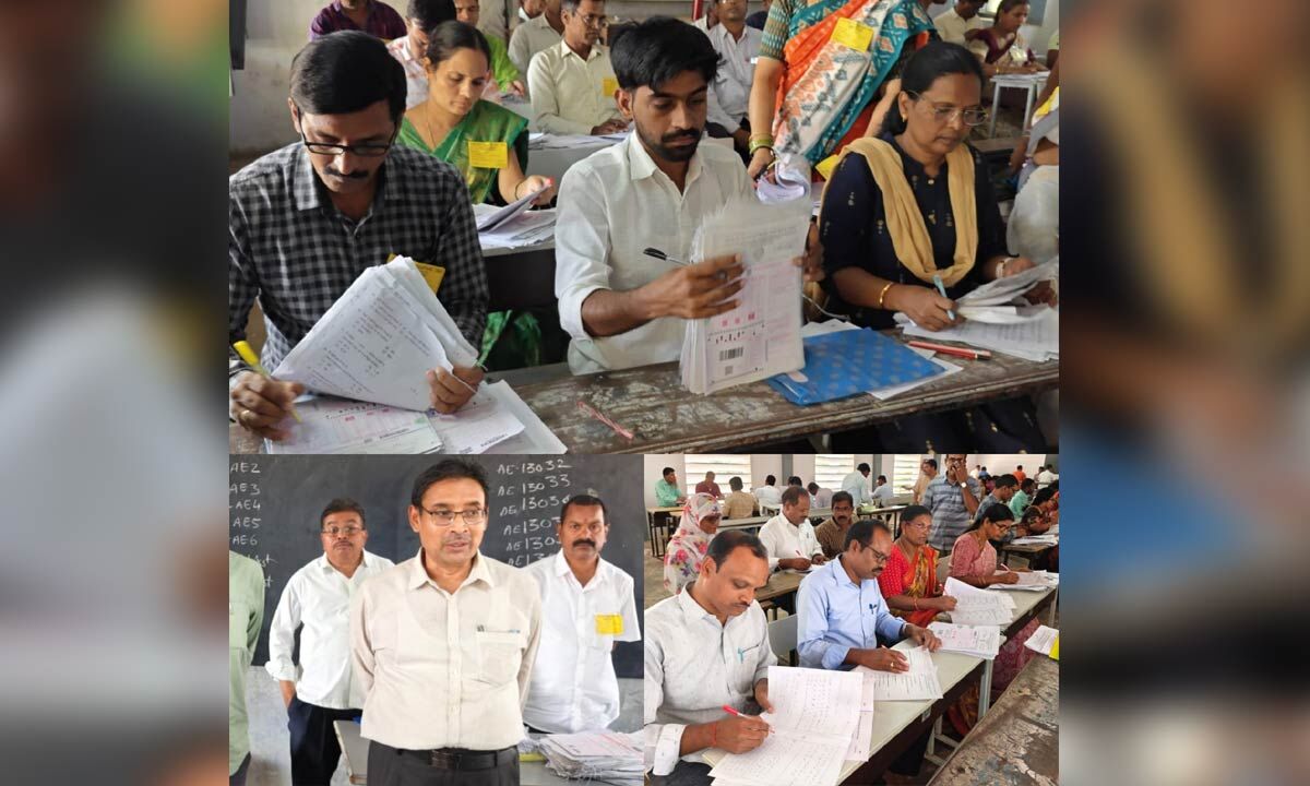 Evaluation of Class 10th Answer Sheets begins
