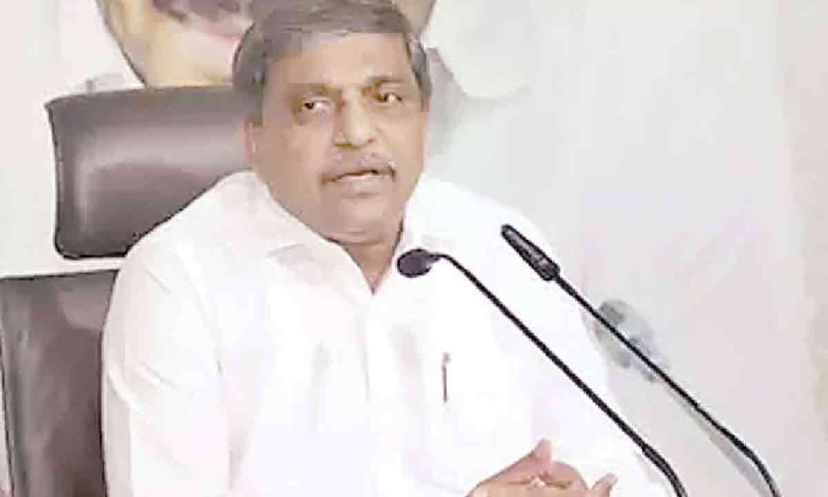 Vijayawada: Chandrababu’s frustration has reached peak says Sajjala ...