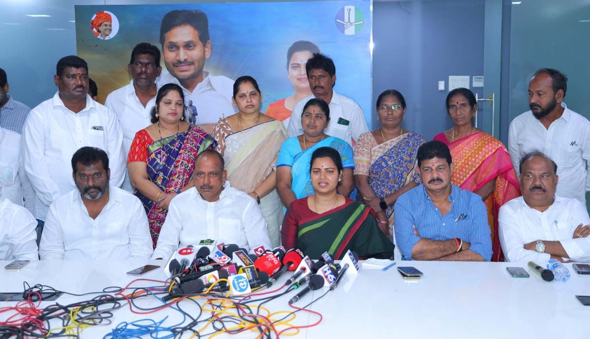 YSRCP government provided Rs. 5 lakh crore for welfare, says Vidudala ...