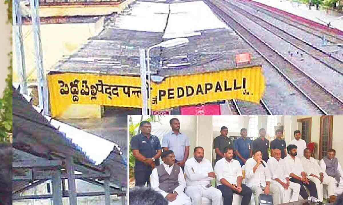 Gaddam Vamsi moving ahead in campaign for Peddapalli