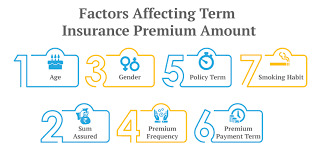 Cost factors influencing term life insurance premiums
