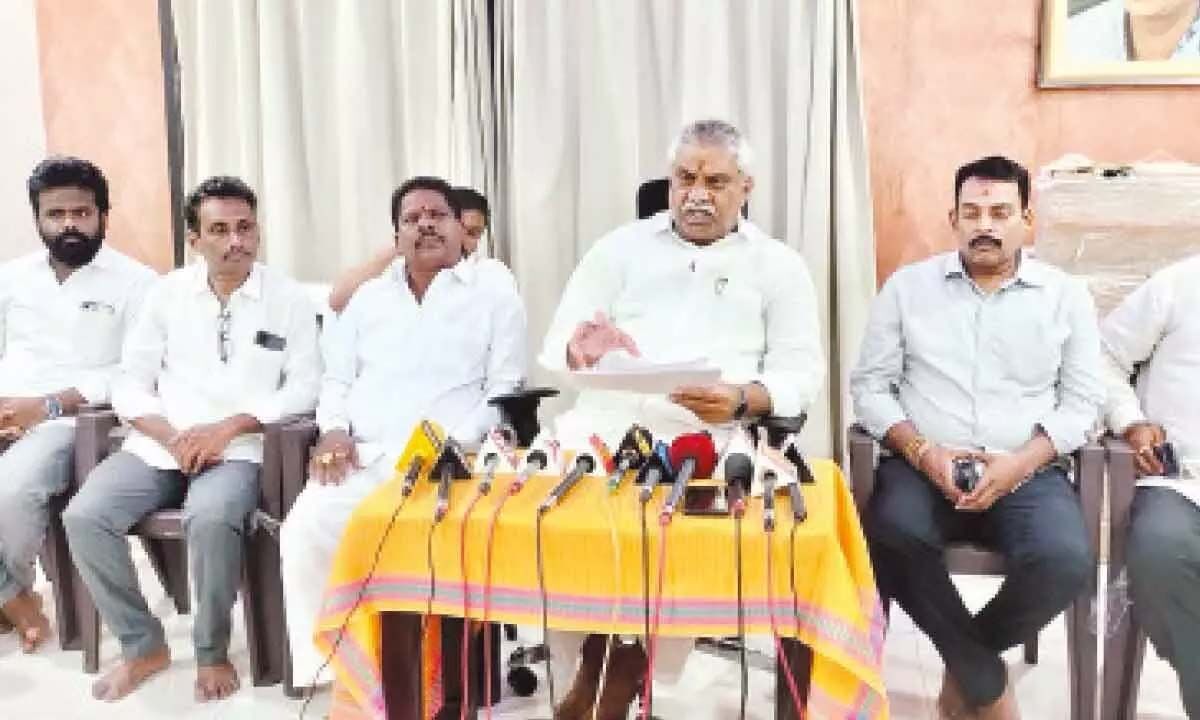 Malladi Vishnu complains to EC on Naidu, Ayyanna & Pawan