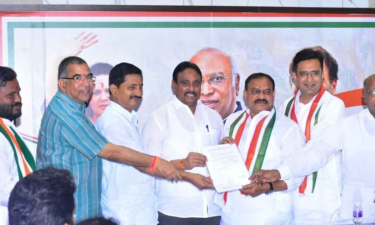 Danam to file nomination from Sec’bad today