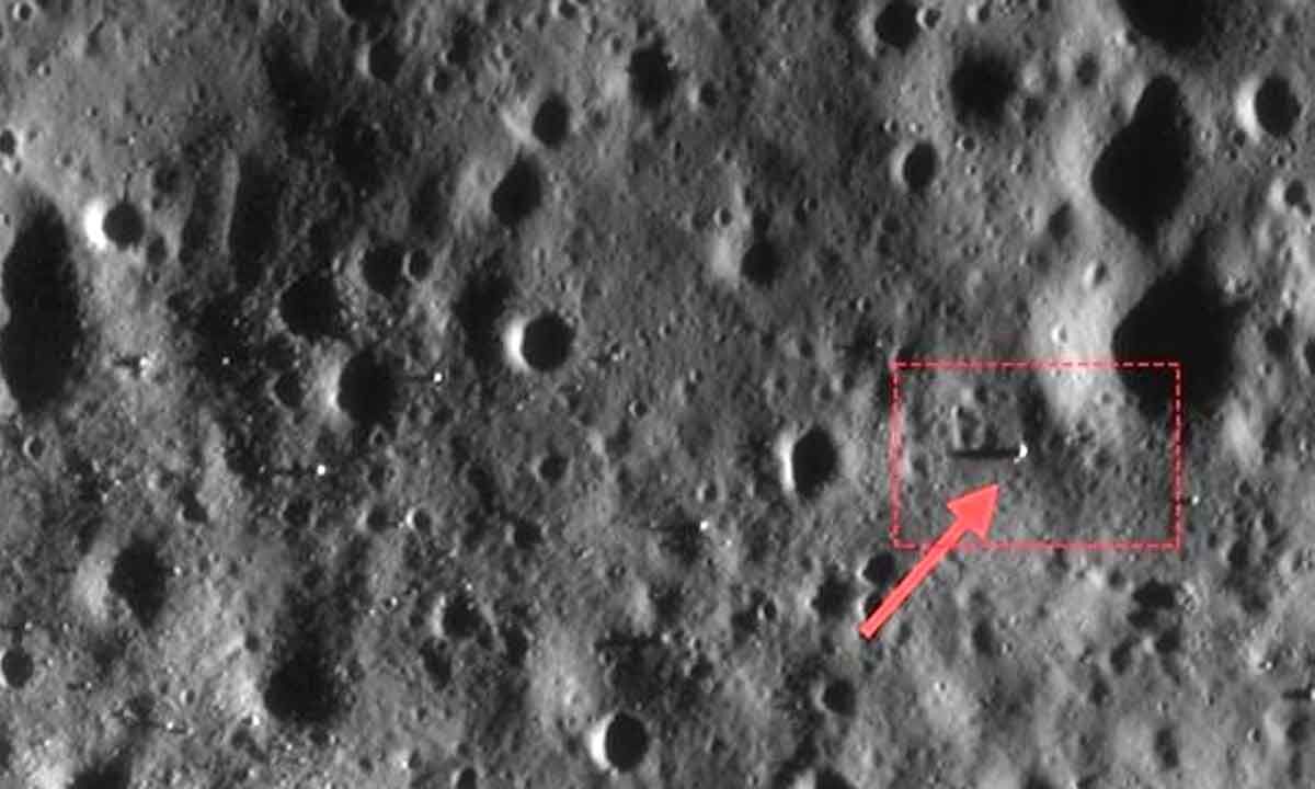 Chandrayaan-2 spots Japan's Slim lander resting on the Moon