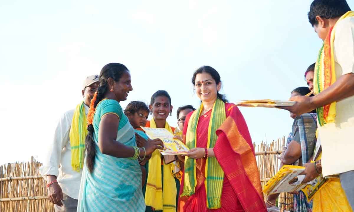 Shirisha Leads Extensive Election Campaign in Ibrahimpatnam to Support ...
