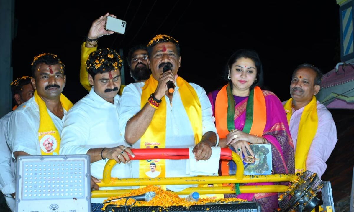 Ganta Srinivasa Rao's Election Campaign Gathers Momentum in Home ...