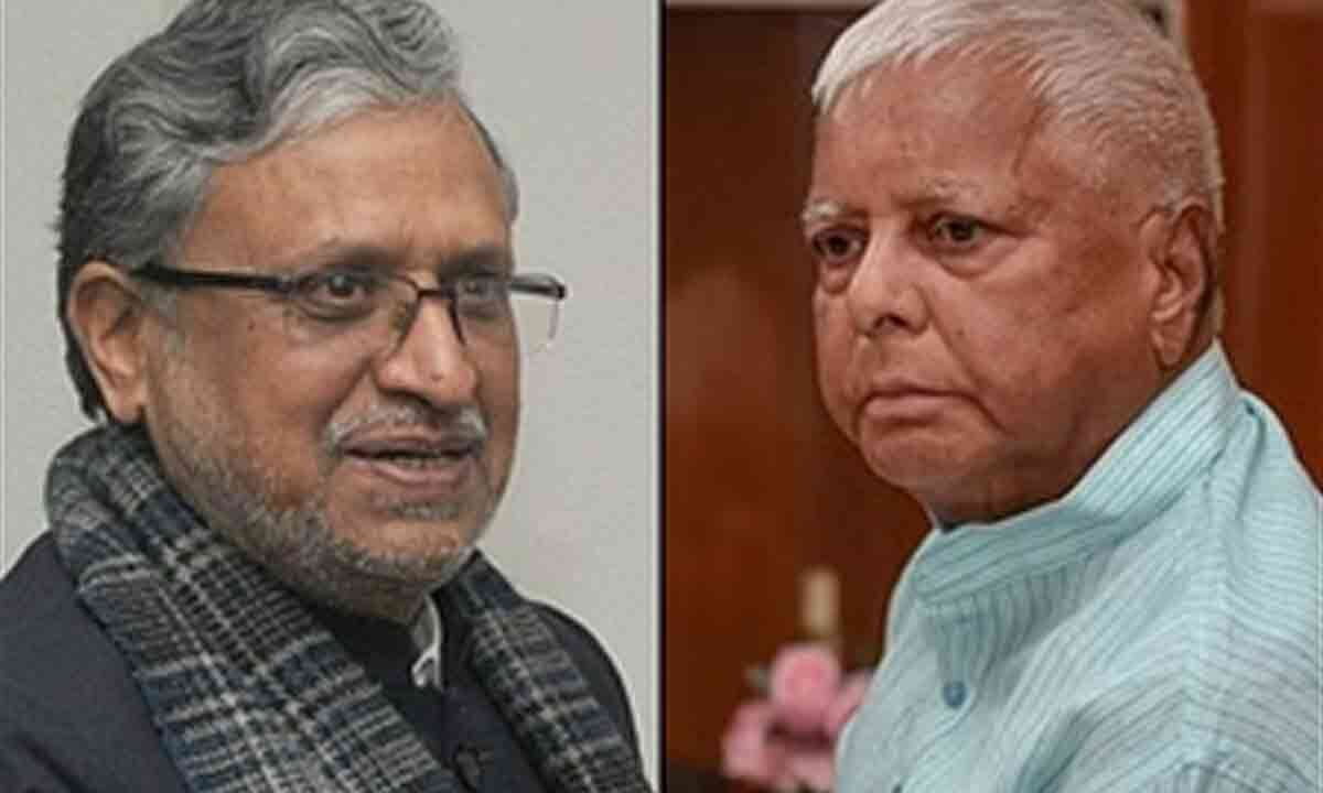 The ebb and flow of political rivalries: The Sushil Modi and Lalu ...
