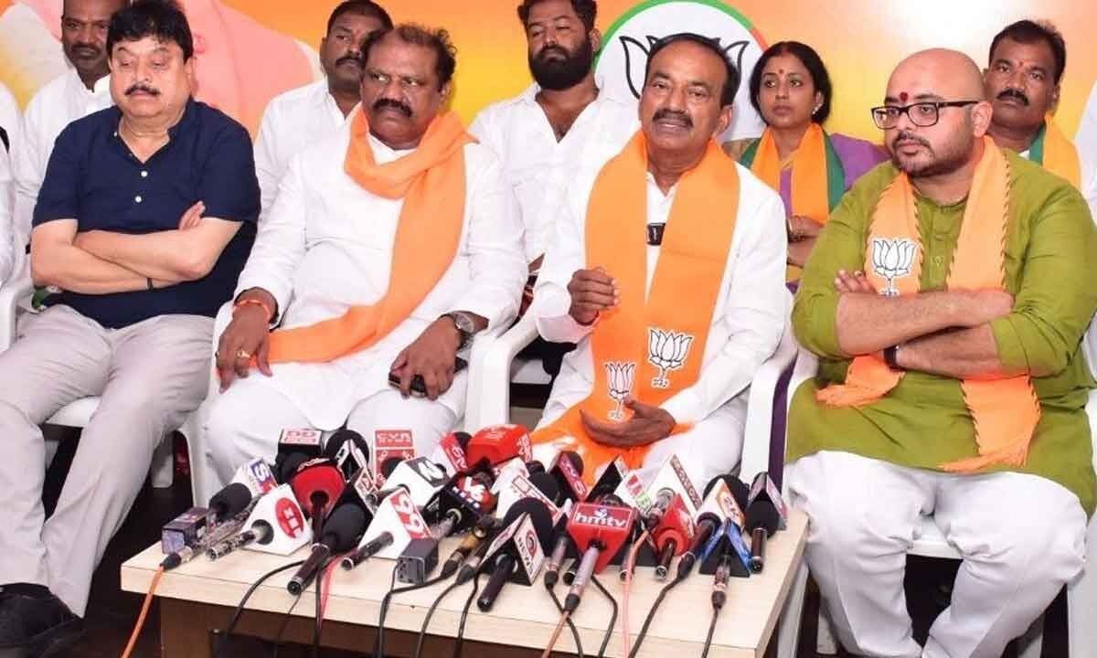 BJP will win 12 MP seats: Eatala