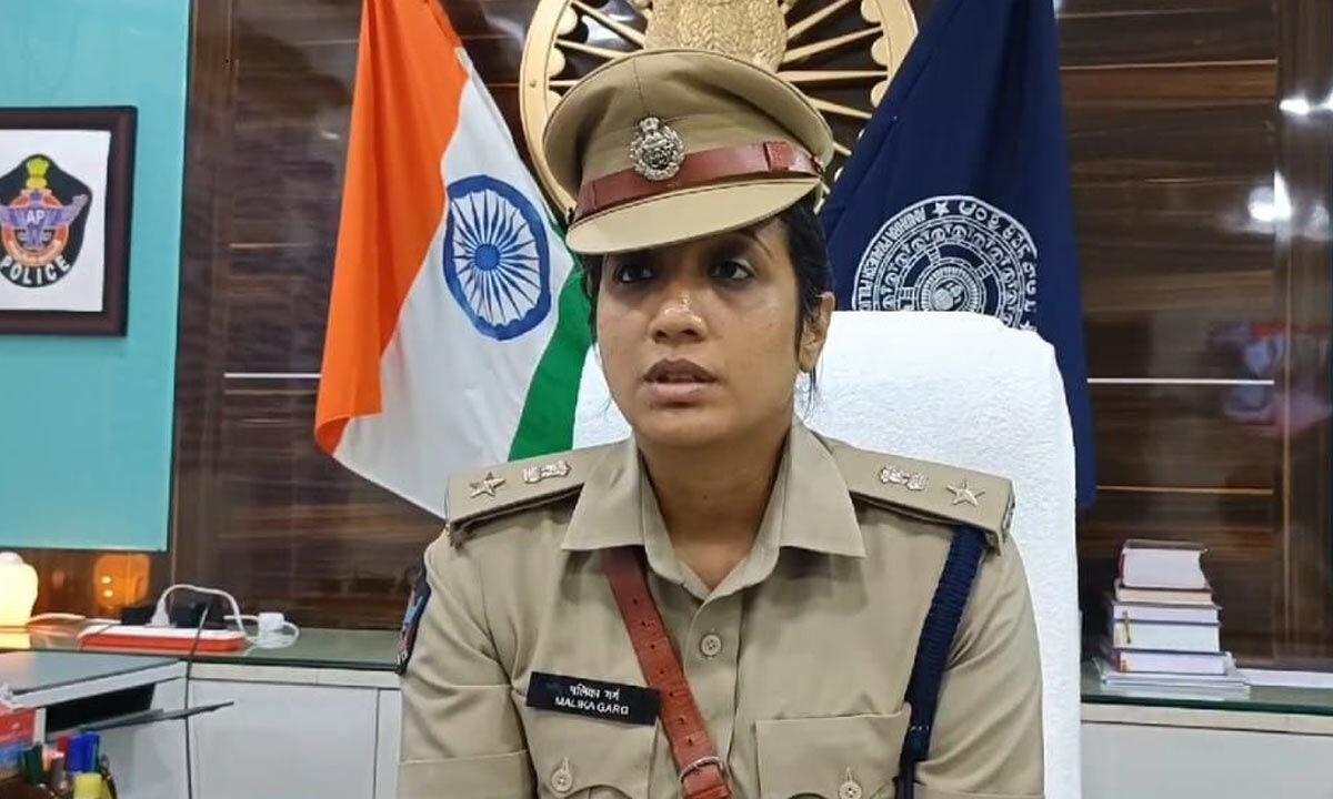 Narasaraopet: Malika Garg takes charge as SP