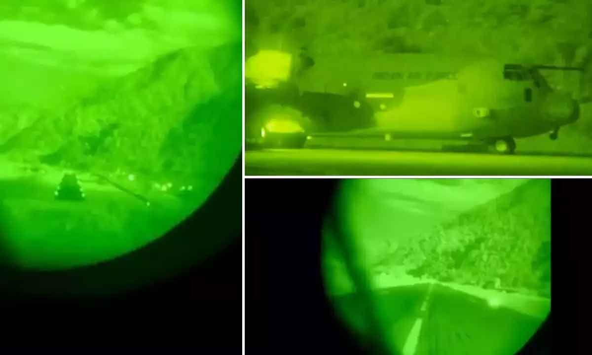 IAF carries out successful night vision goggles-aided landing in ...