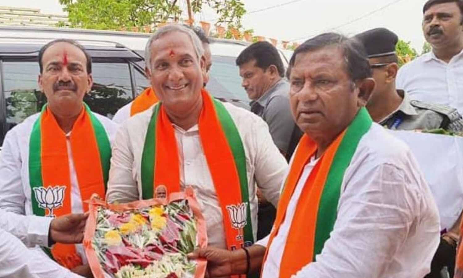 Etela Rajender visits Bhadradri District Ahead of MLC By-Elections