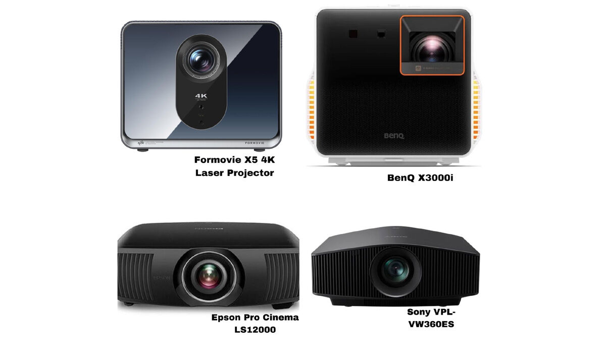 Enjoy immersive entertainment at home with these high-end projectors