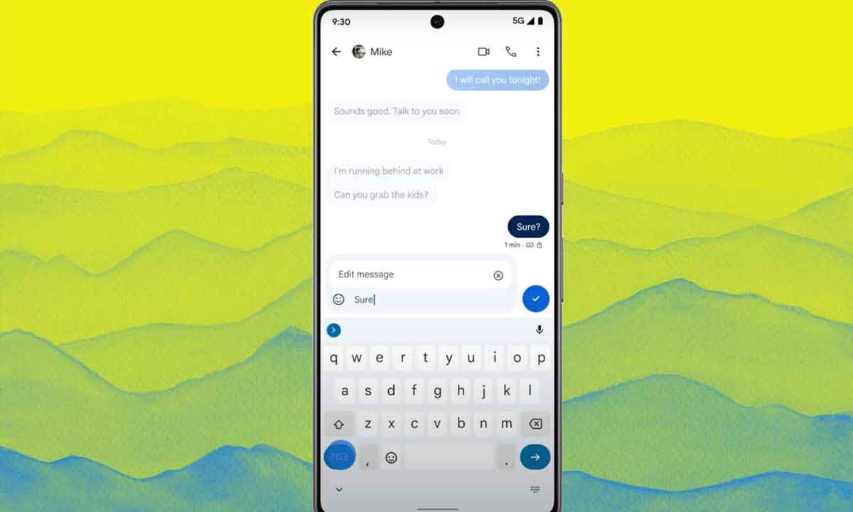 Google Adds Message Editing and More in Latest Android Update
